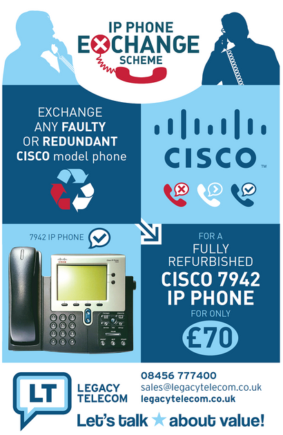 Cisco Exchange Scheme – Legacy Telecom UK